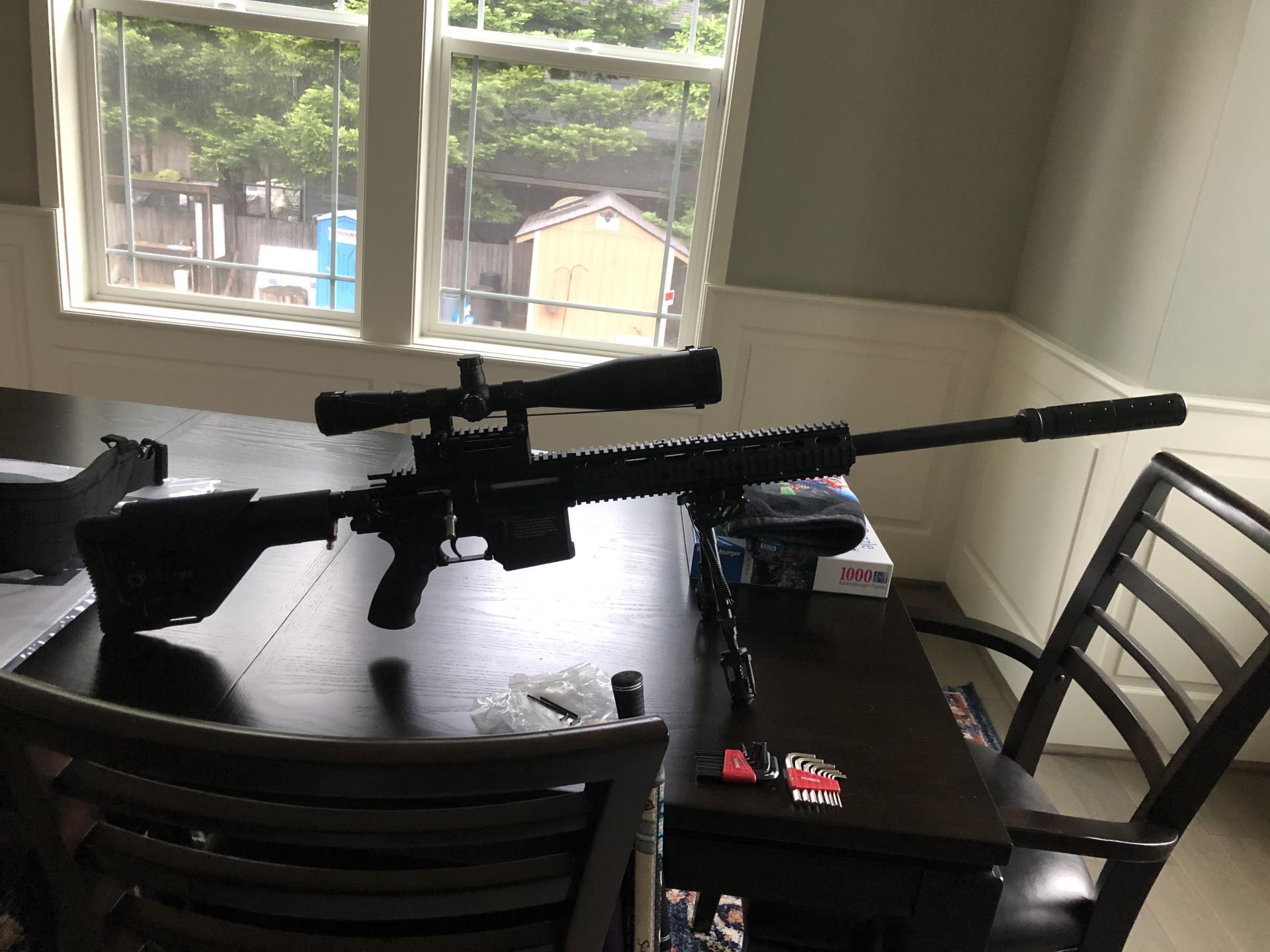 468 PTR Black King Bolt Action DMR Sniper Paintball Gun – MCS