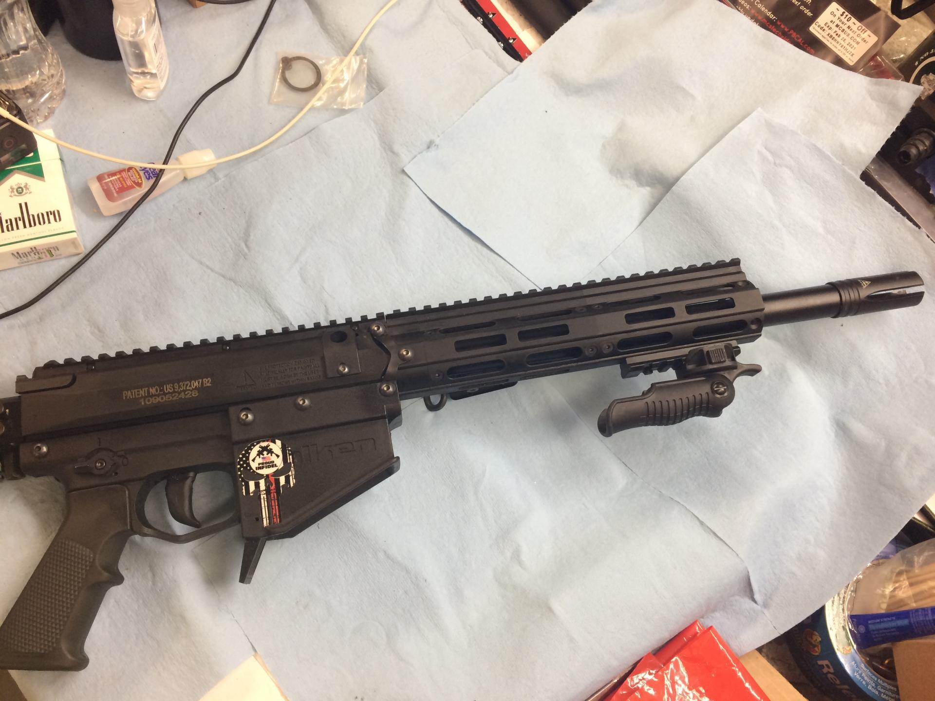 Milsig M17 Valken M17 Modular Handguard – MCS