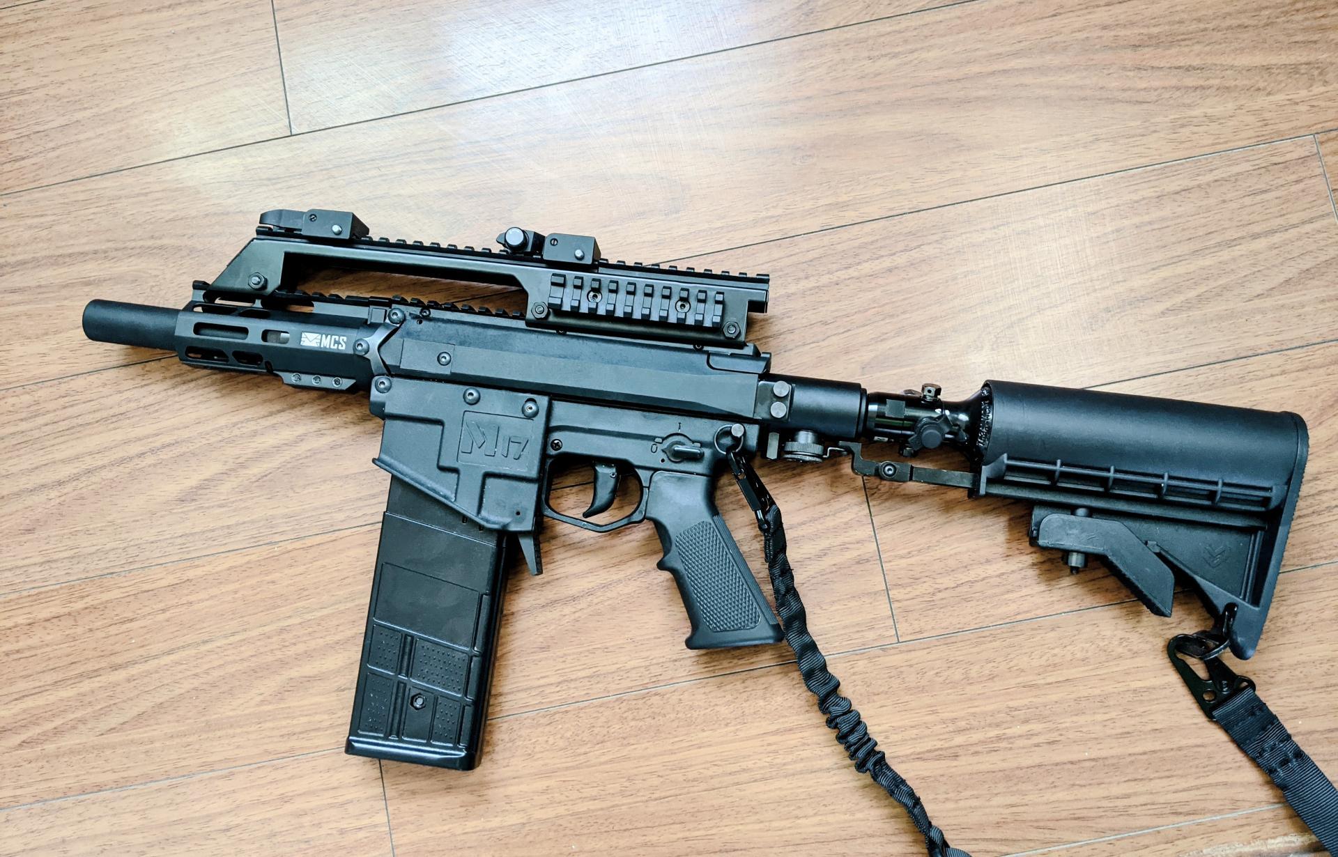 Universal G36 Carbine Length Picatinny Sight Rail with M-Lok Side Rail ...