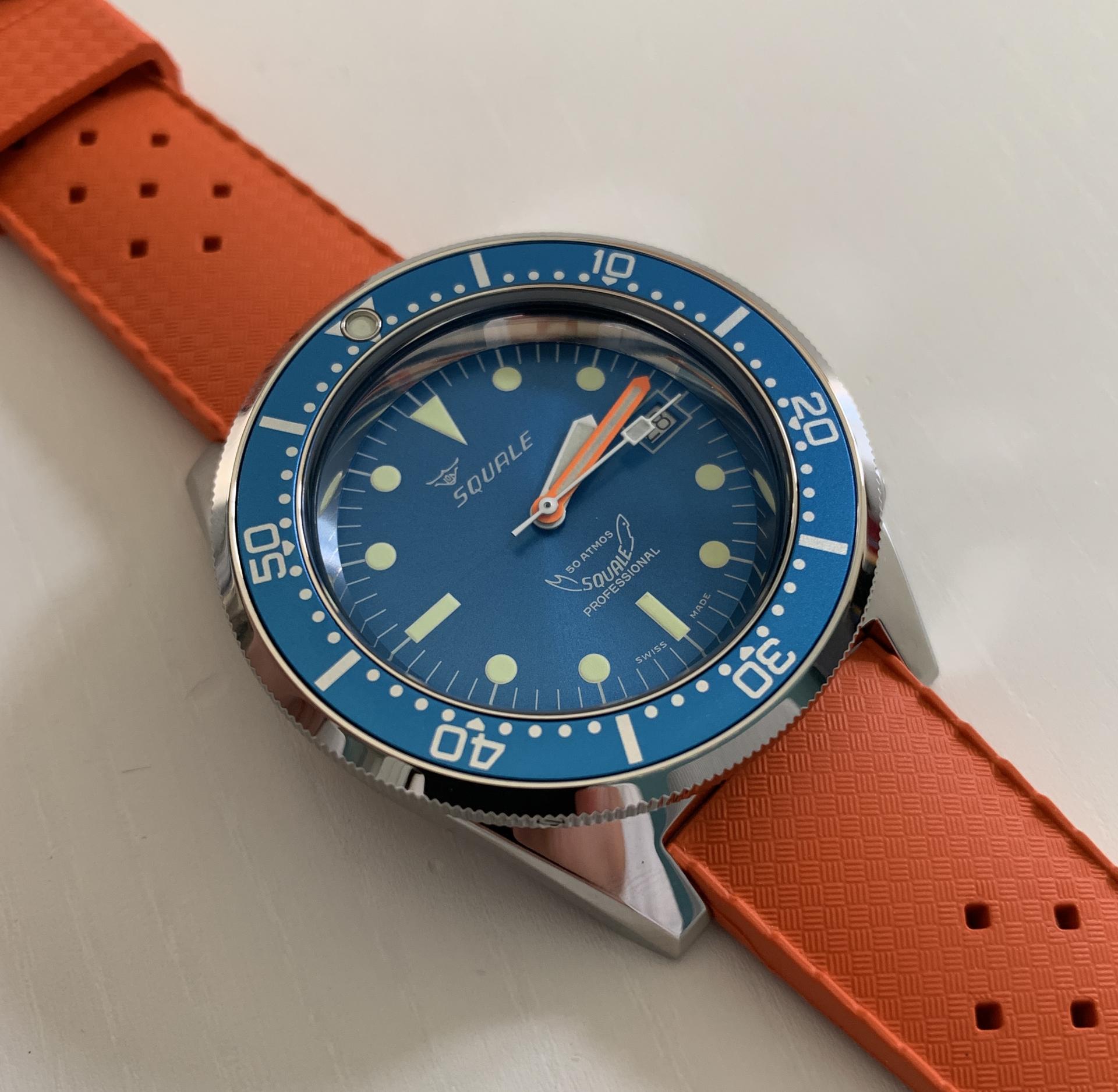 50 ATMOS Blue - 1521 - 026/BLU – Gnomon Watches