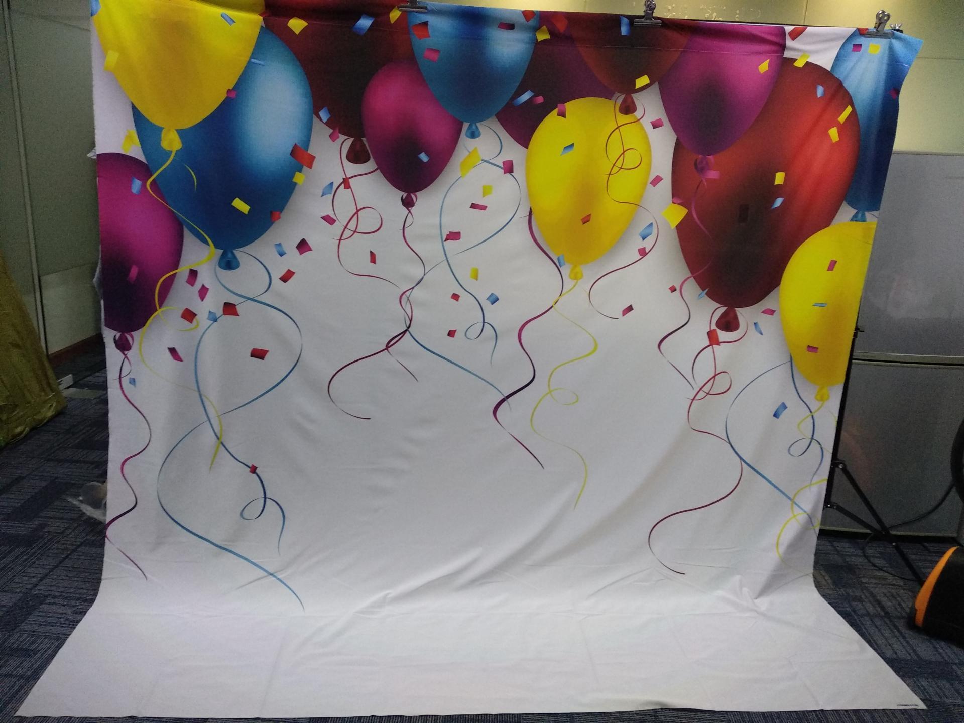 Birthday Decoration Colorful Balloon Backdrops YY00098-E – Dbackdrop
